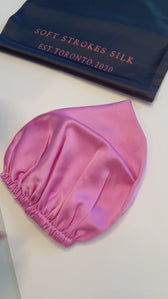 Custom Pure Silk Sleeping Bonnet - Single or Double Layer 22 M – Soft ...