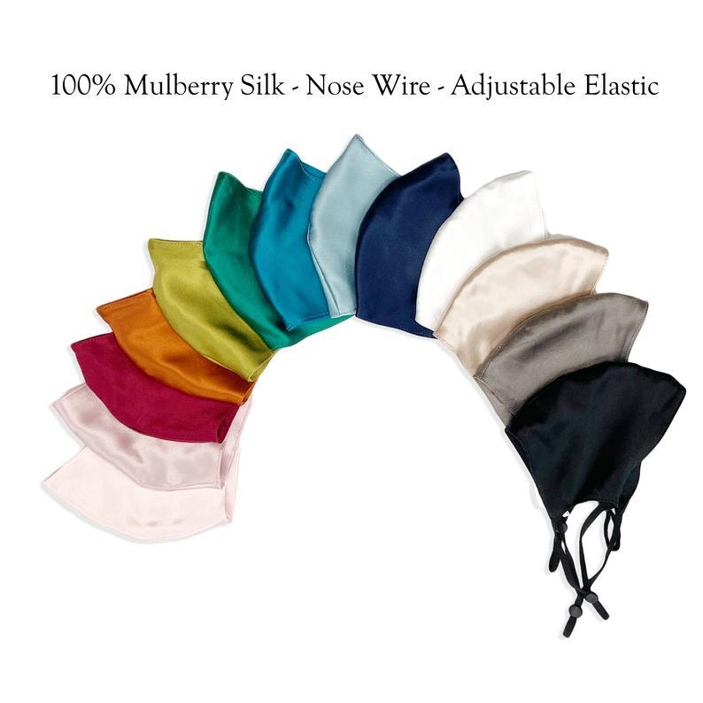 Buy Silk Face Masks | Mulberry Silk Face Mask – Soft Strokes Silk