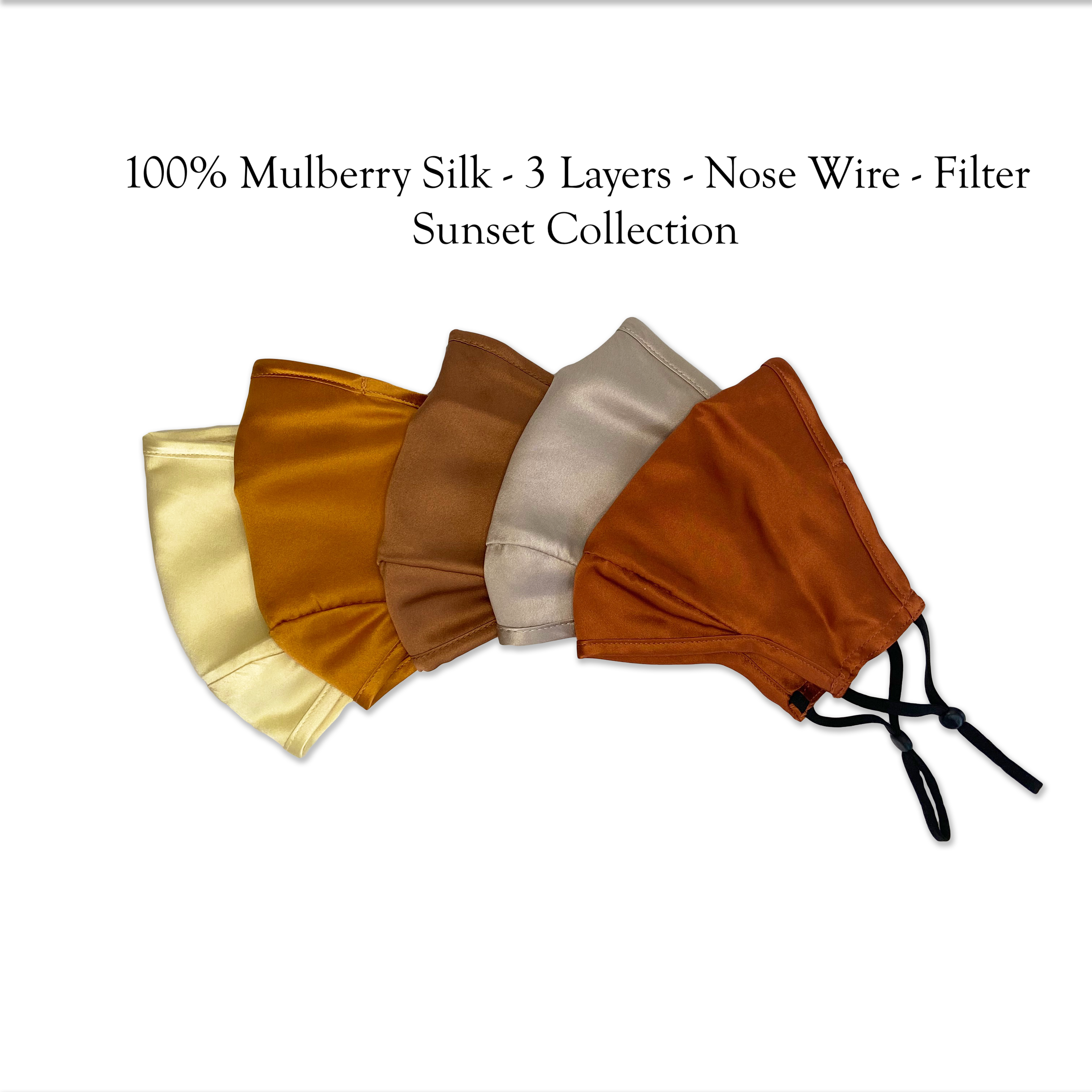 Buy Silk Face Masks | Mulberry Silk Face Mask – Soft Strokes Silk